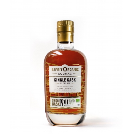 Cognac Esprit Organic single cask N°1 XO Bio Fins Bois édition limitée ...
